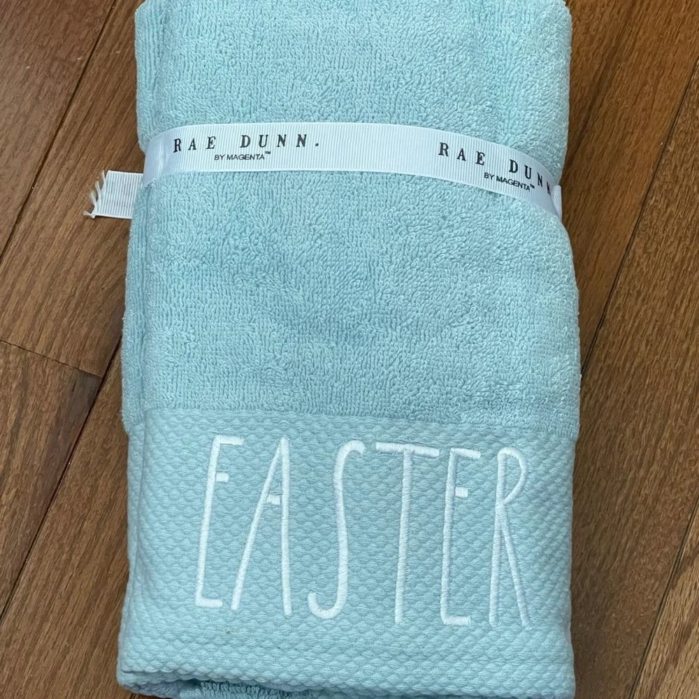 Rae Dunn by Magenta | Bath | New Rae Dunn By Magenta Blue Happy Easter ...